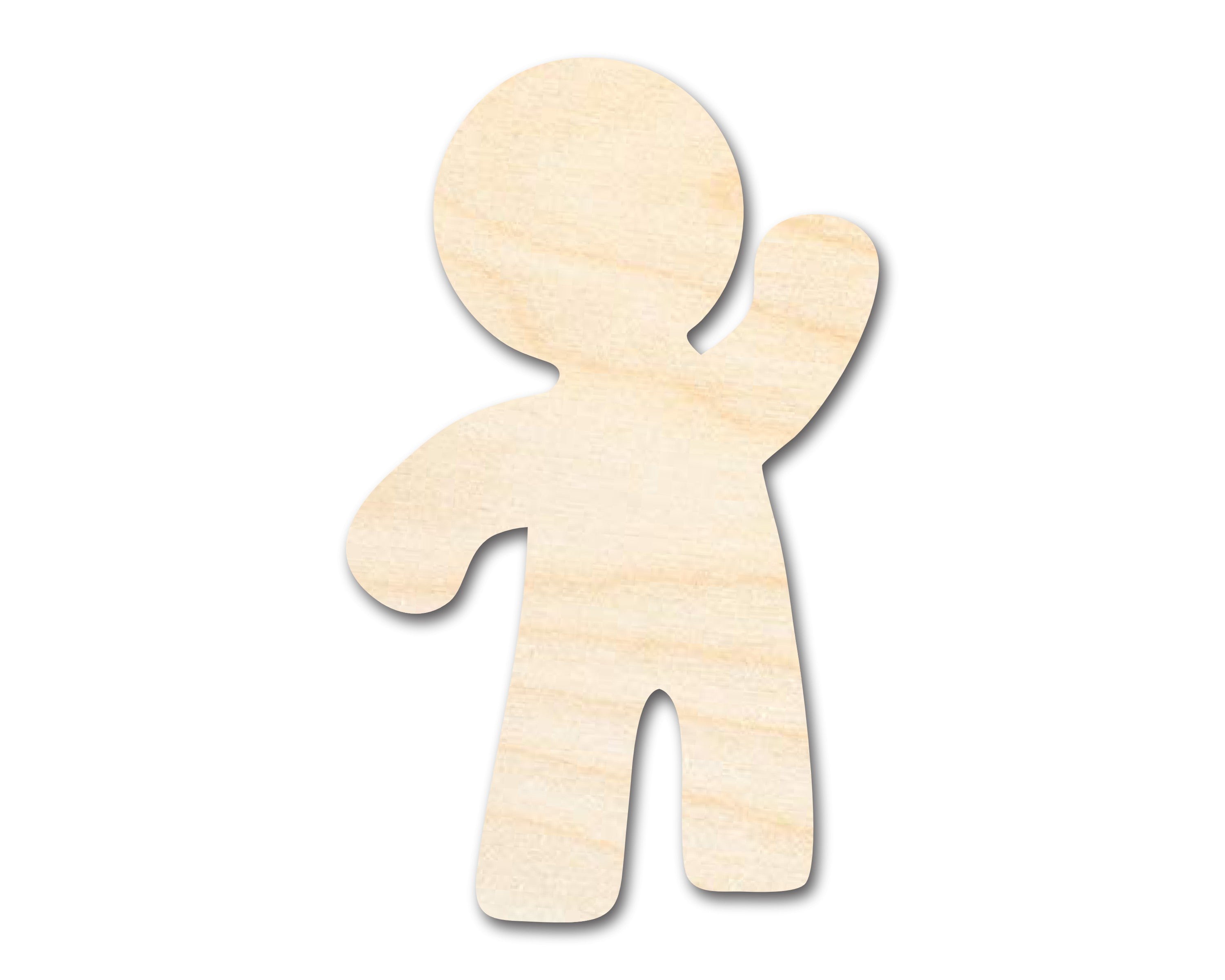 Unfinished Wood Waving Gingerbread Shape - Craft - up to 46" – Jgrondz ...