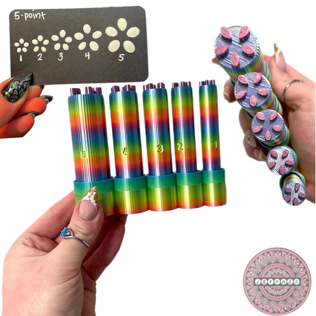 Creative 3D-Printed Dotting Tools – Jgrondz Dot Art