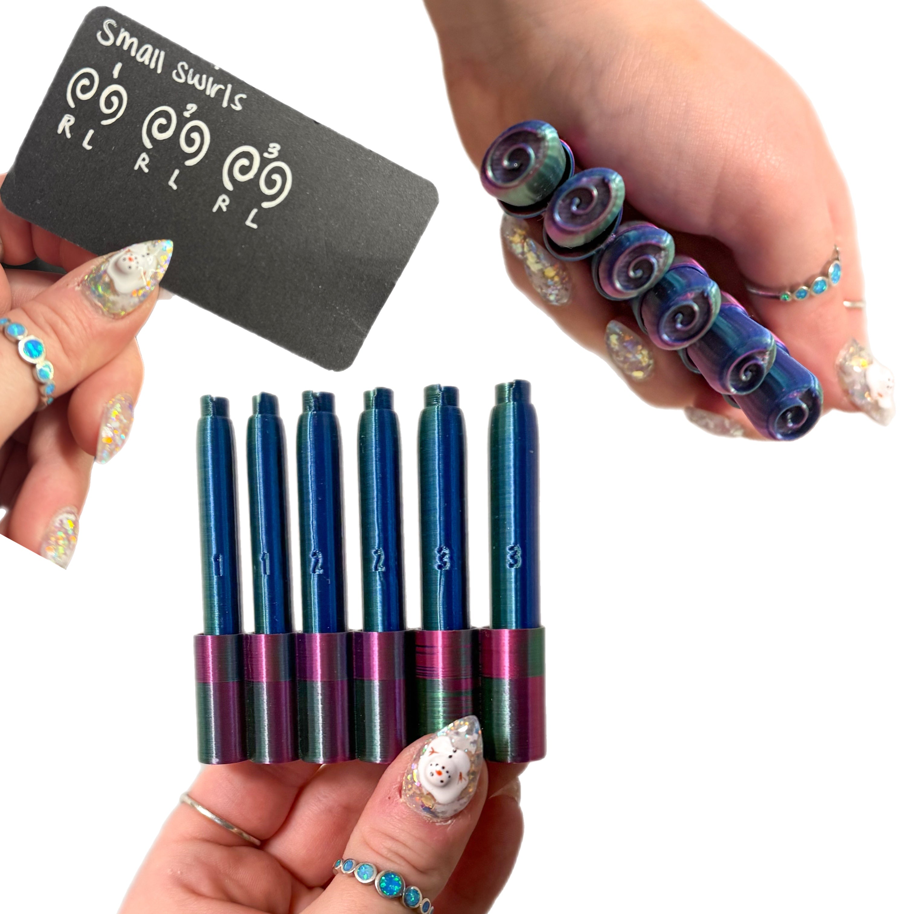 Small Swirl tools – Jgrondz Dot Art